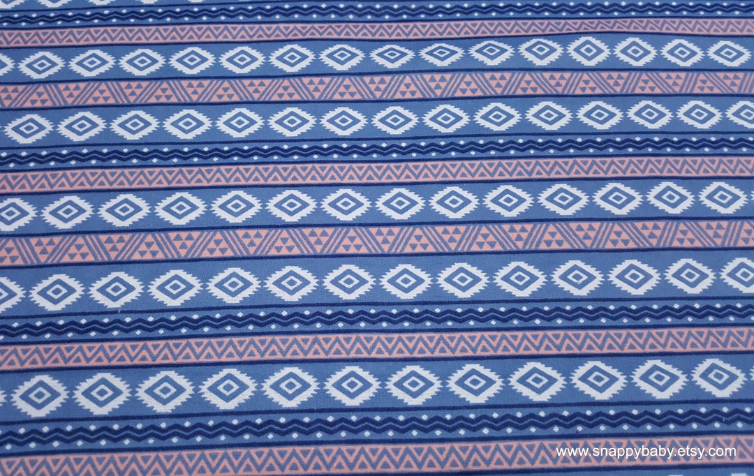 Flannel Fabric - Tribal Aztec - by the Yard - 100% Cotton Flannel - Etsy