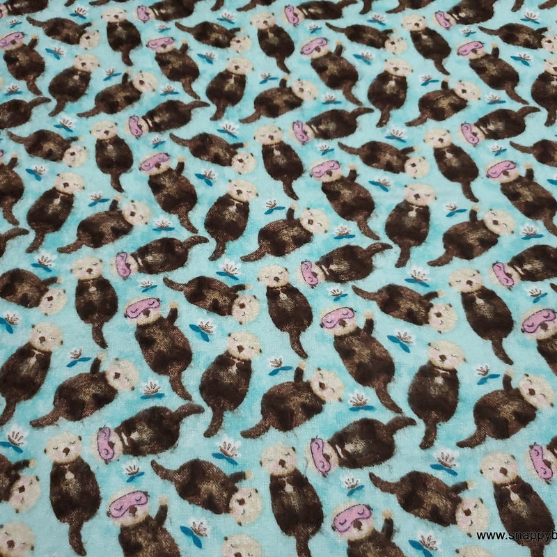 Otter Fabric - Etsy
