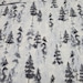 Flannel Fabric - Pine Trees Blue Pines - by the Yard - 100% Cotton ...