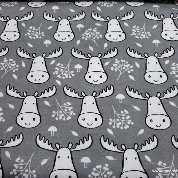 Moose Fabric - Etsy