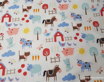 Flannel Farm Fabric - Etsy