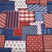 Flannel Fabric - Americana Patch - by the Yard - 100% Cotton Flannel - Etsy