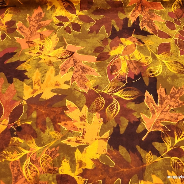 Autumn Fabric - Etsy