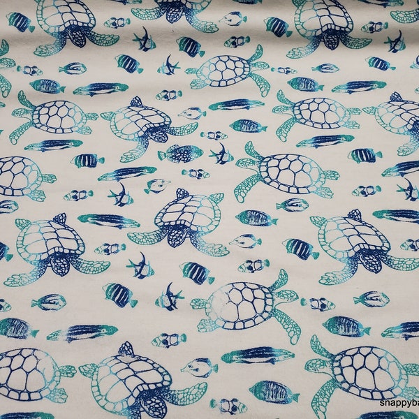 Baby Sea Turtles Fabric - Etsy