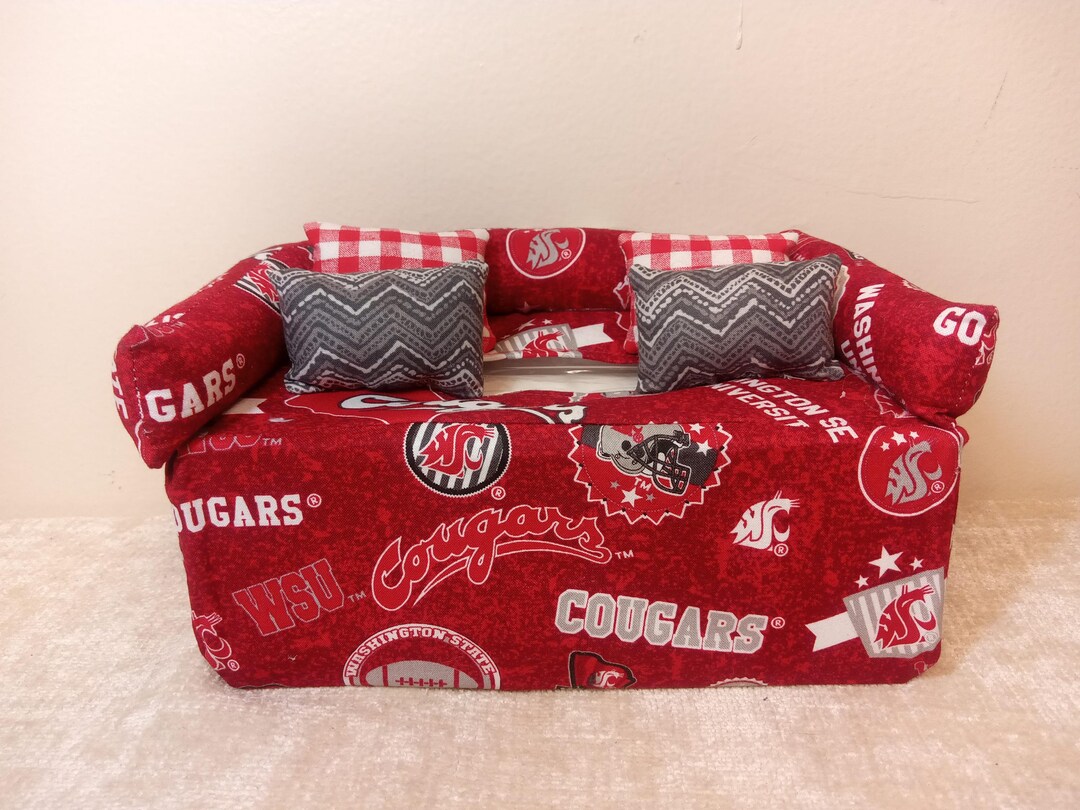 NW College & University Tissue Box Couch Covers- Gonzaga, Cougars ...