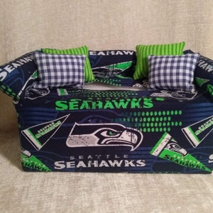 Seattle Pro Sports Teams Tissue Box Couch Covers- Seahawks, Kraken ...