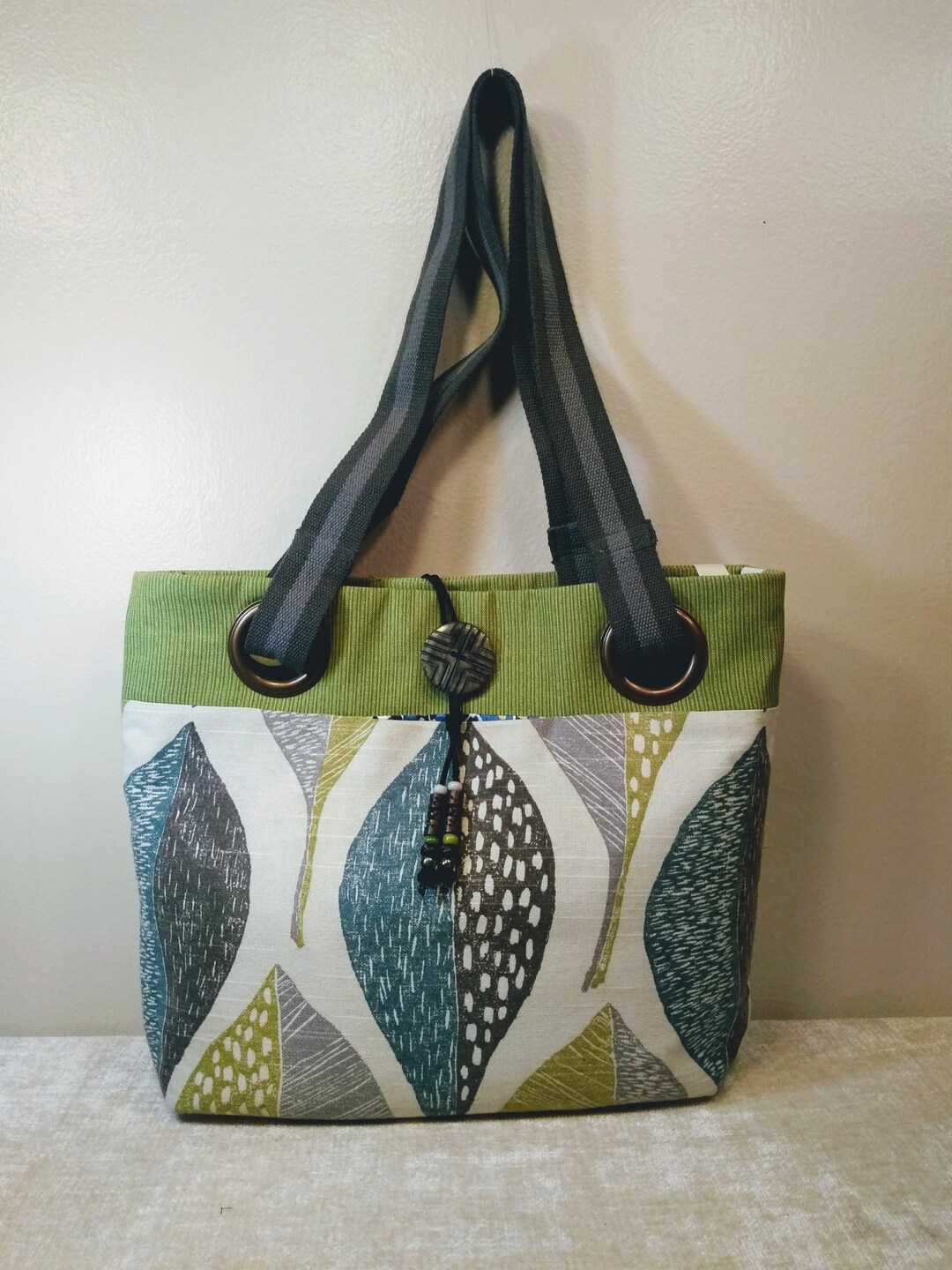 Rachel Sophisticated Tote Bag With Grommets - Etsy