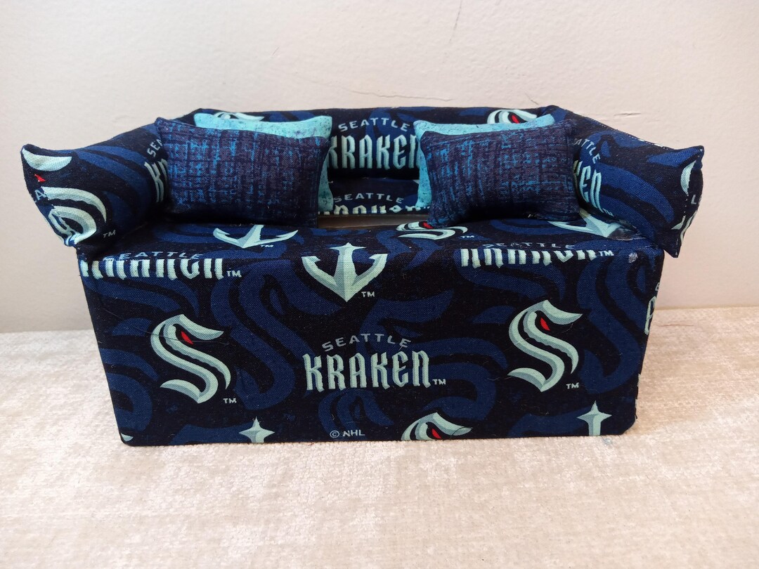 Seattle Pro Sports Teams Tissue Box Couch Covers Seahawks, Kraken ...