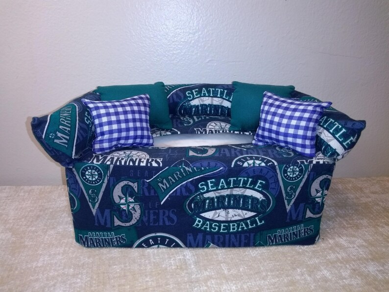 Seattle Pro Sports Teams Tissue Box Couch Covers Seahawks | Etsy