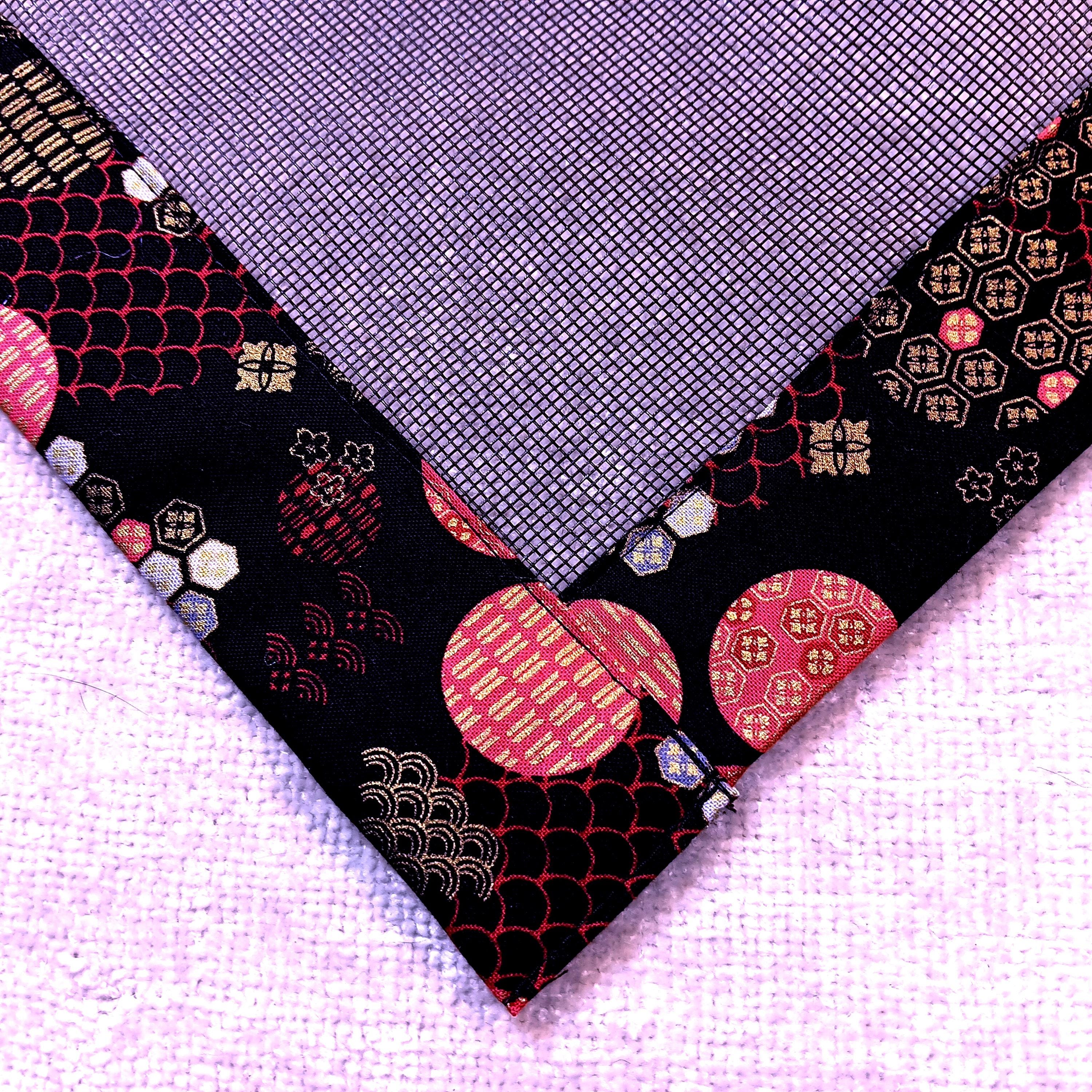 Mahjong Table Game Mat, Asian Inspired COTTON Prints With a 1.3" Wide ...