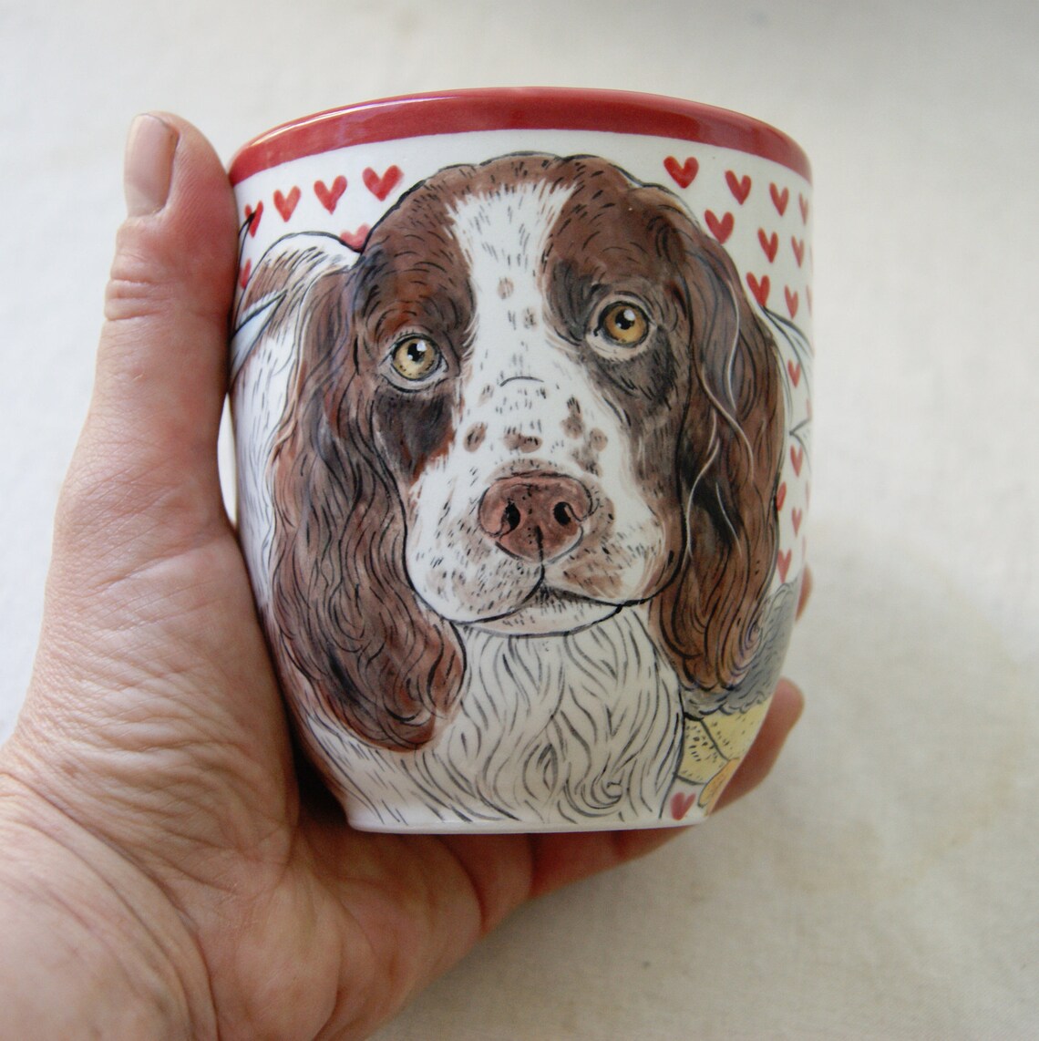 Personalised Pet Mug // Made to Order // Hand Drawn // Dog Mug - Etsy