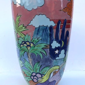 Flower Power Vase, 70s Style, Psychedelic Style - Etsy