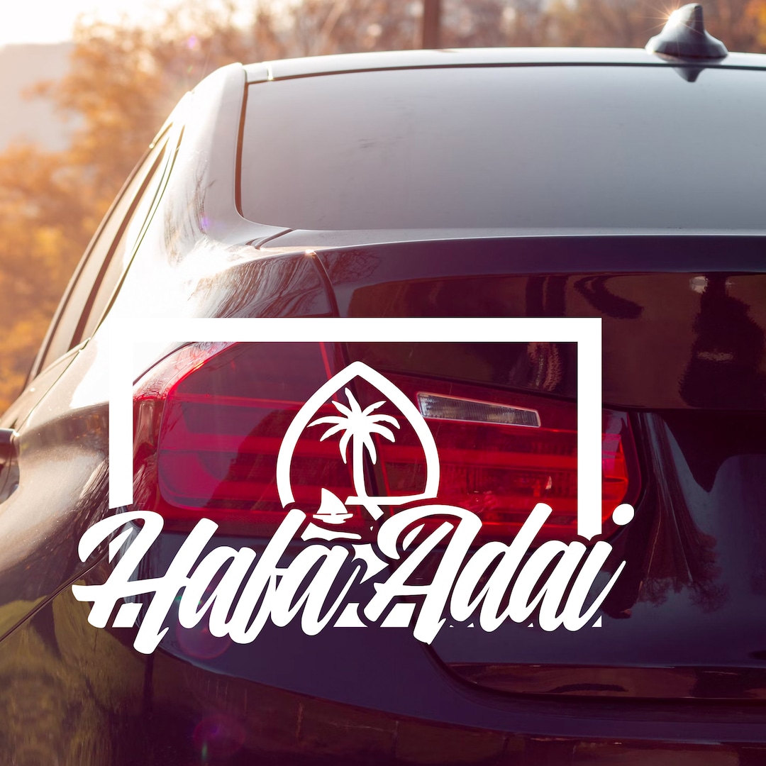 Guam Seal Decal Hafa Adai | Car Decal | Laptop Decal | Hafa Adai ...