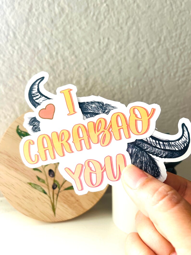 I Carabao You Sticker Set - Etsy