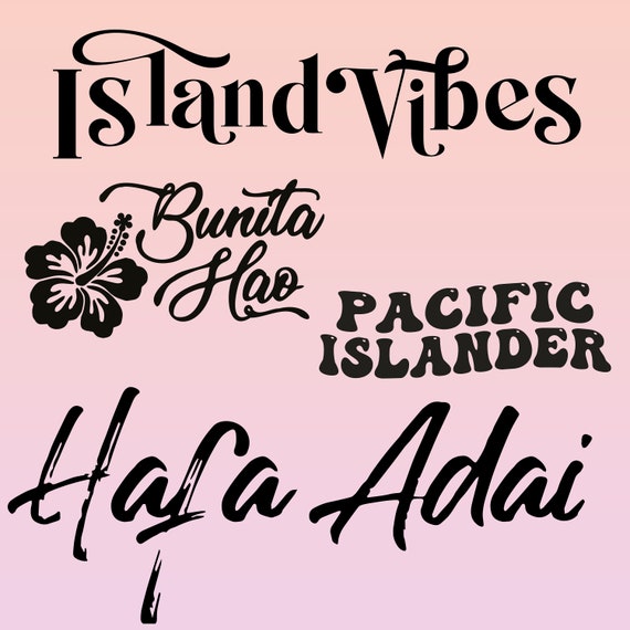 Guam Chamorro Phrases Digital File .PNG Only - Etsy