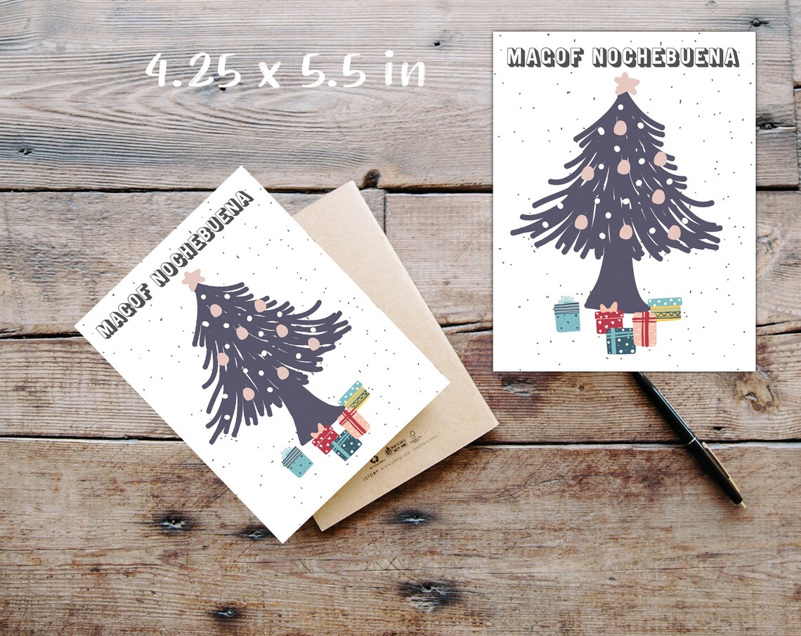 Handmade Chamorro Christmas Card | Holiday | Magof Nochebuena | Guam ...