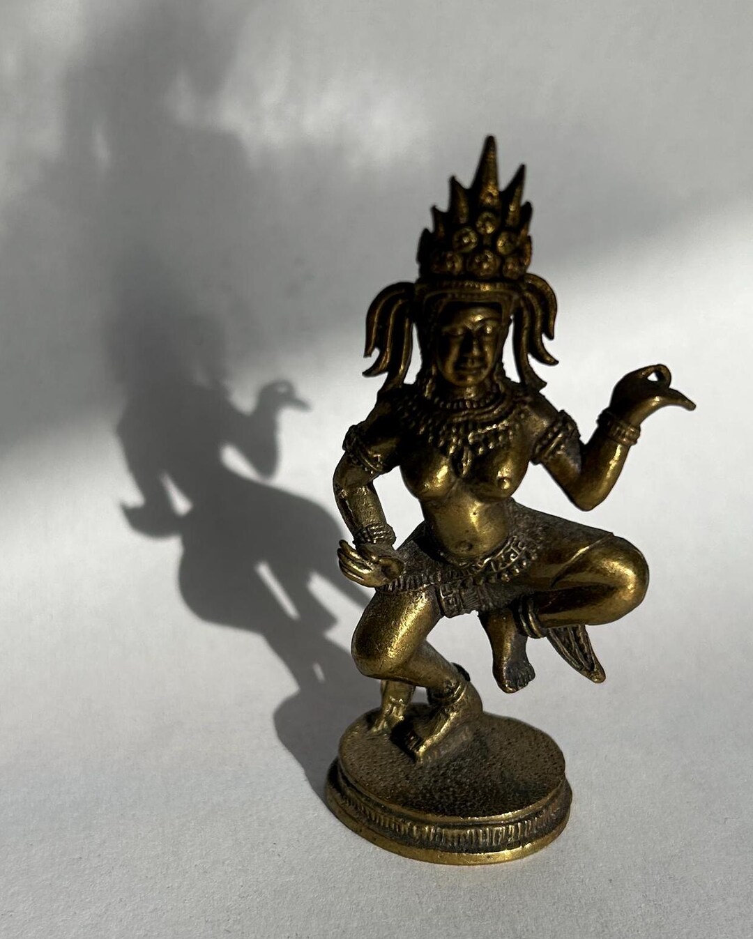 Bronze Dancer Amulet Companion Figurine - Etsy