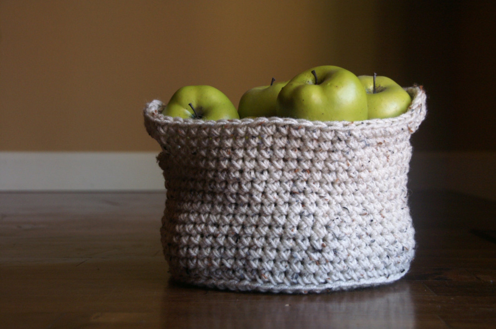 Handmade Crochet Basket 30 Colors - Etsy