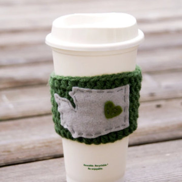Felt Coffee Cozy - Etsy