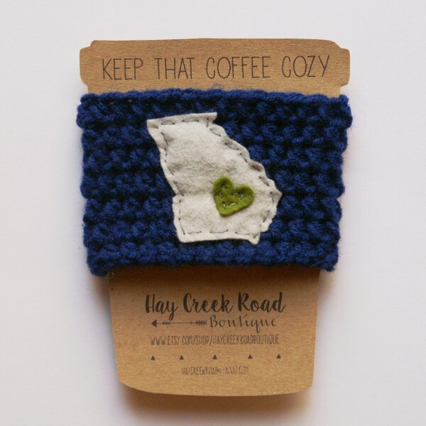 Felt Coffee Cozy - Etsy