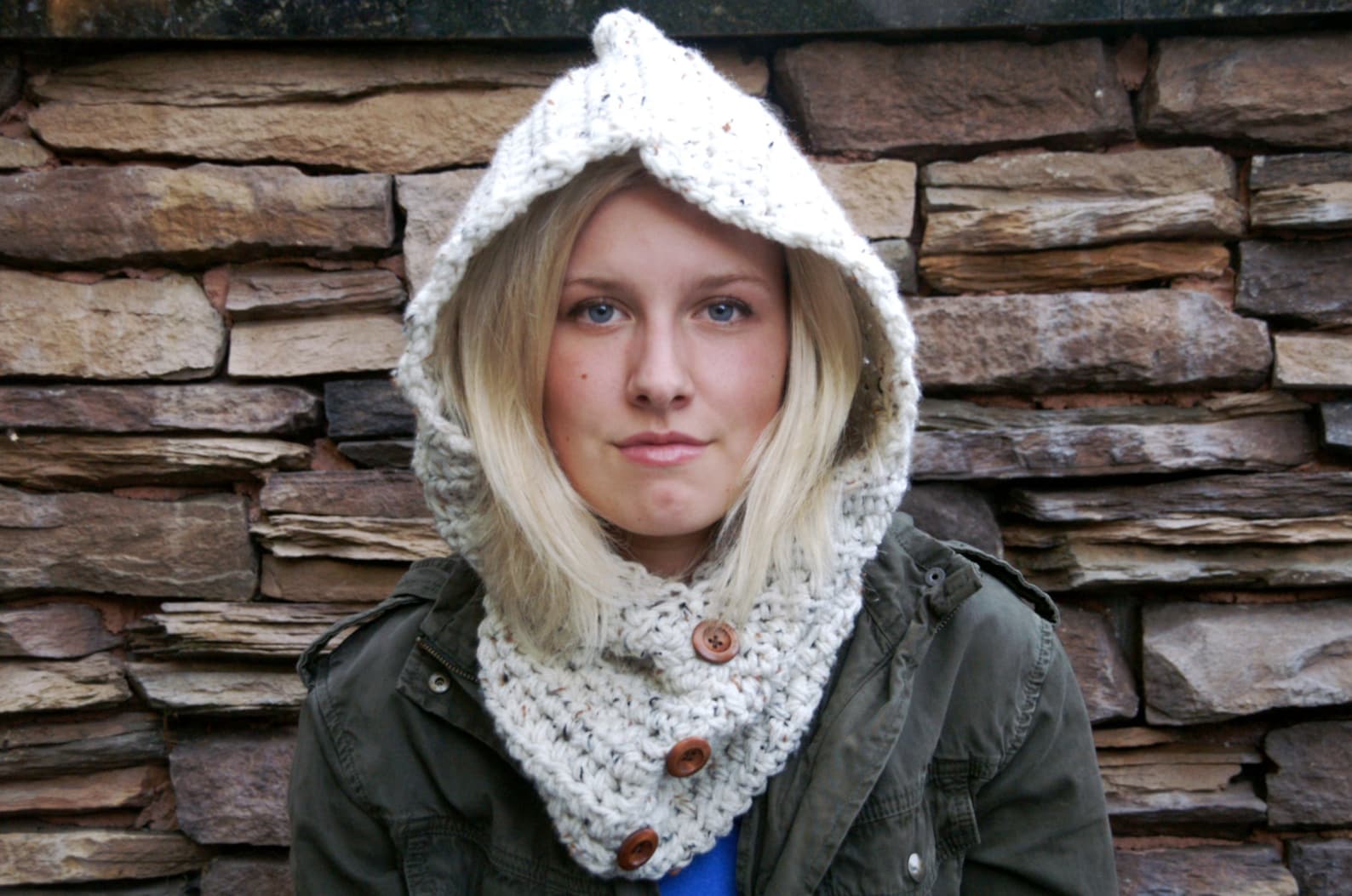 Hooded Cowl Scarf 30 - Etsy