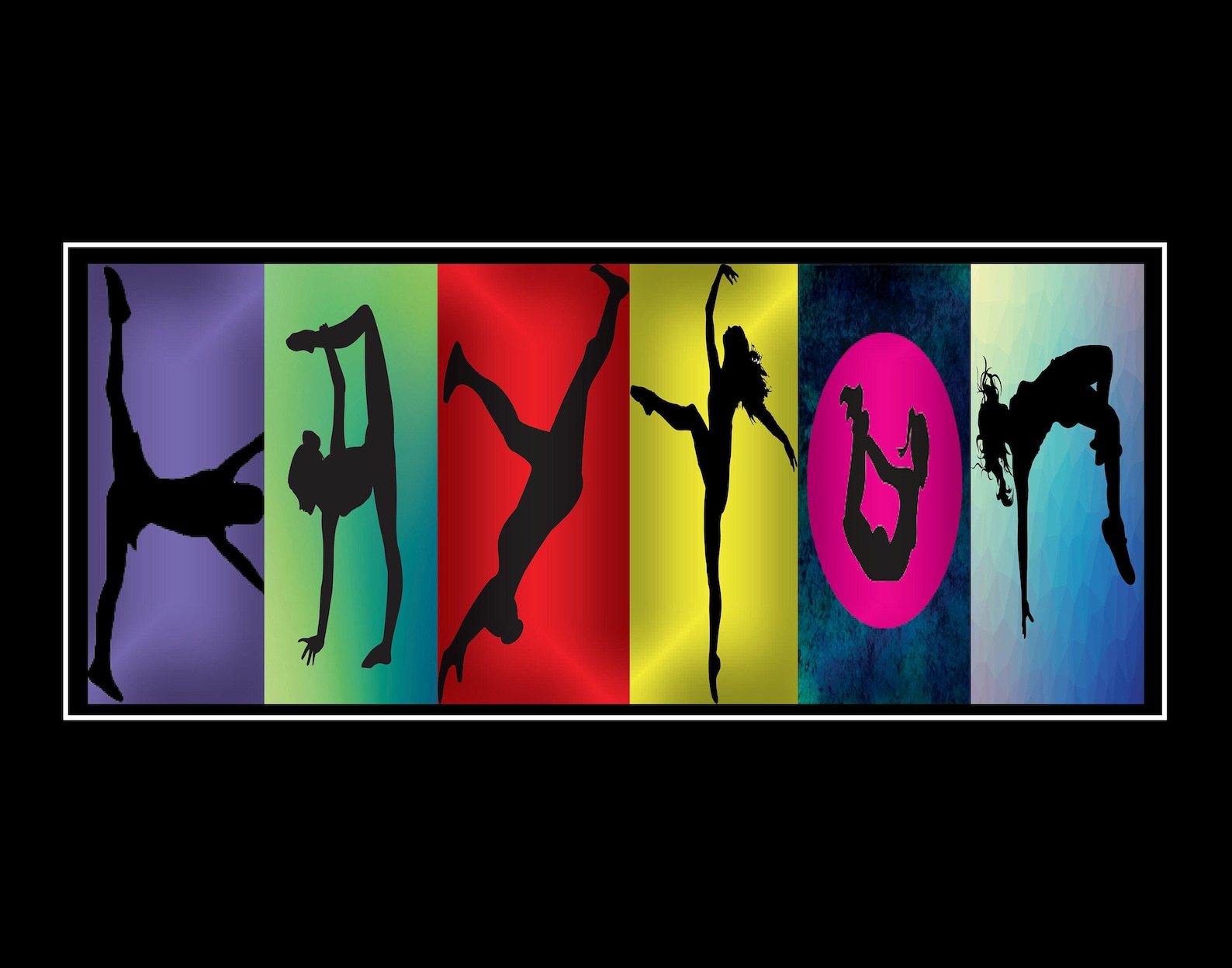 Dance Name Art, Recital Gift, Dancer Gift, Dancer, Gymnastics Gift ...