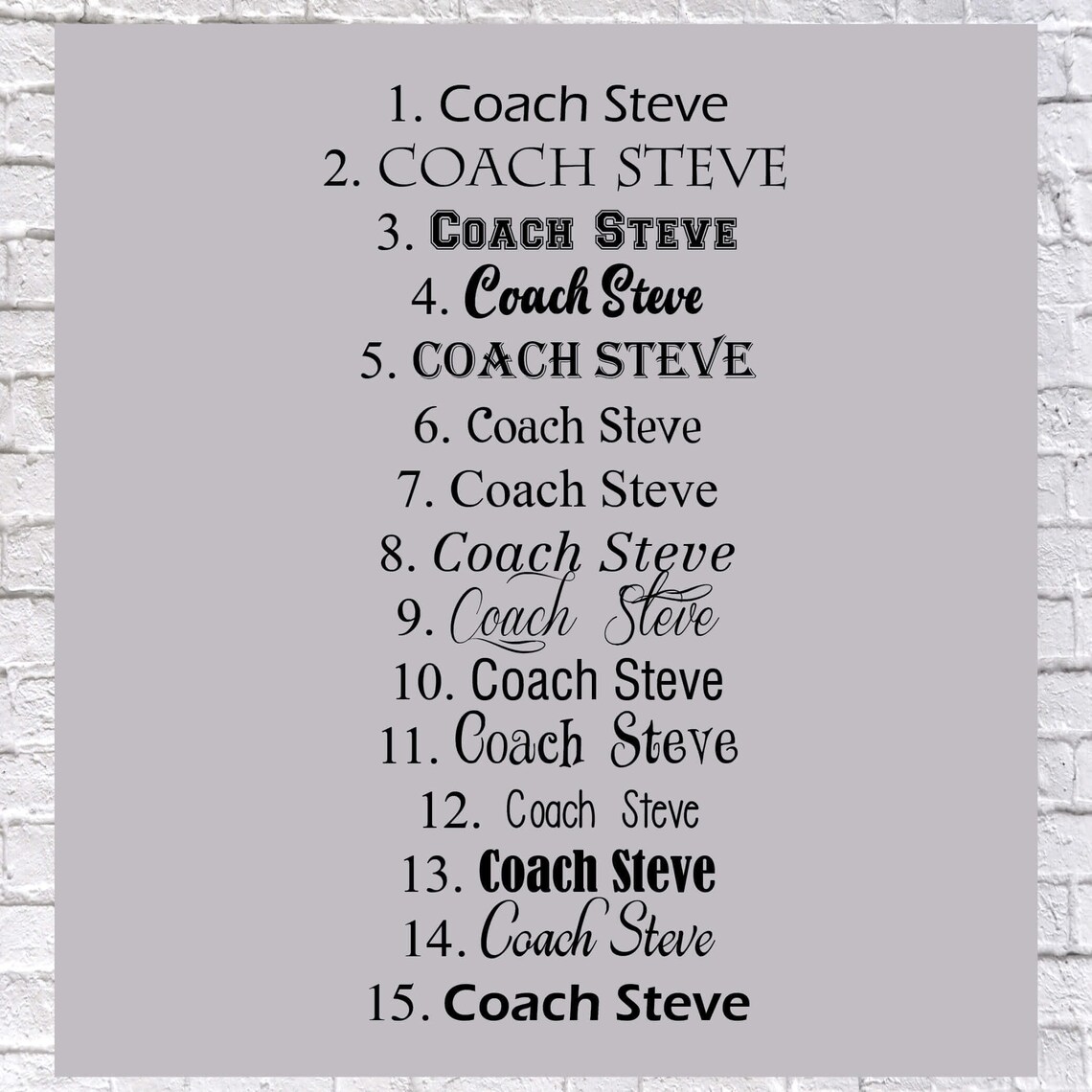 Basketball Coach Team Signature Print Basketball Coach Team | Etsy