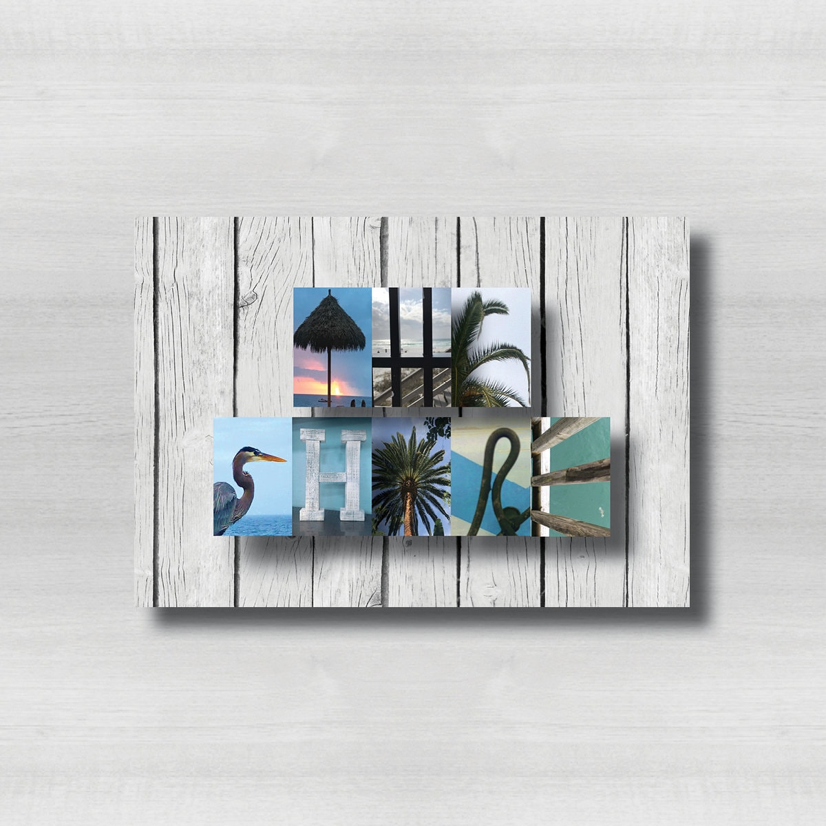 Beach & Nautical Letter Art Alphabet Photography | Etsy