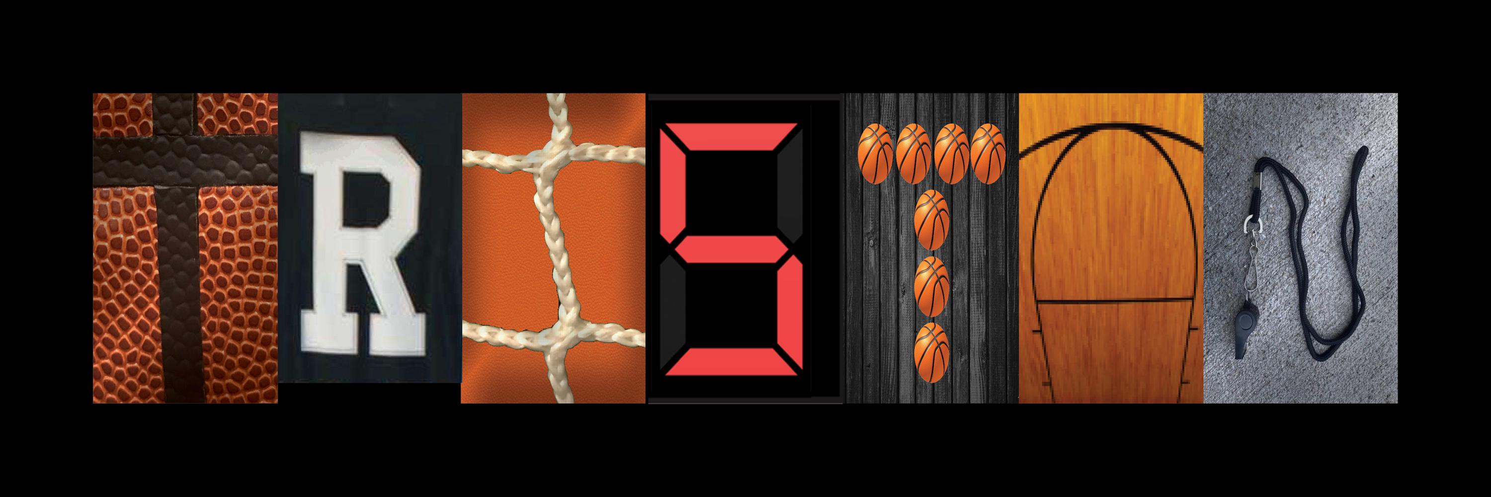 Personalized Basketball Letter Art, Basketball Sign, Basketball Player ...