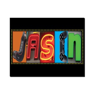 Video Gamer Sign, Video Name Sign for Gamer, Gamer Gift, Nerd Gift ...