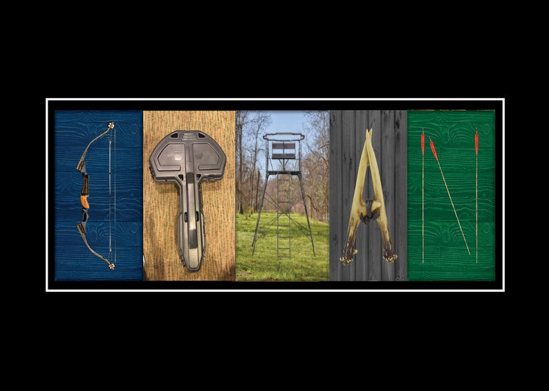 Hunting Sign Gift for Hunter Hunter Print Hunter Letter - Etsy