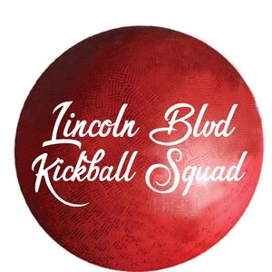 Kickball Name Ornament, Kickball Ornament, Name Ornament, Kickball Gift ...