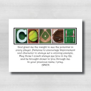 Coaches Prayer, Spiritual Gifts, Thank You Coach, Softball Coaches ...