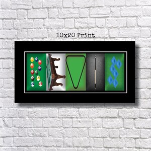 Personalized Bar Sign, Billiards Decor, Pool Player, Alphabet Letter ...