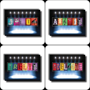 Personalized DIY Theater Name Sign Drama Club High School Stage Crew ...