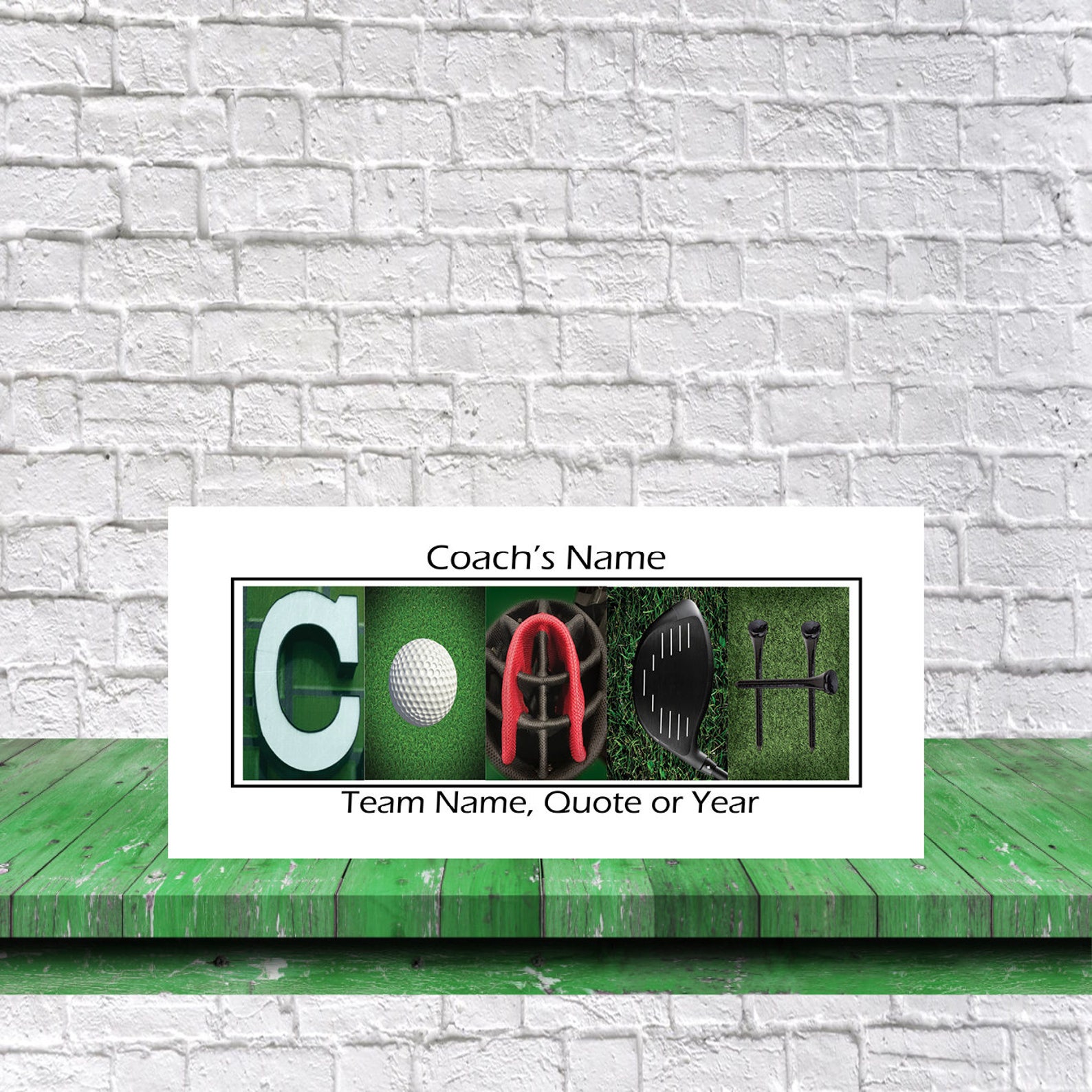 Golf Coach Gift Golf Coach Team Gift Golf Coach Print Gift - Etsy