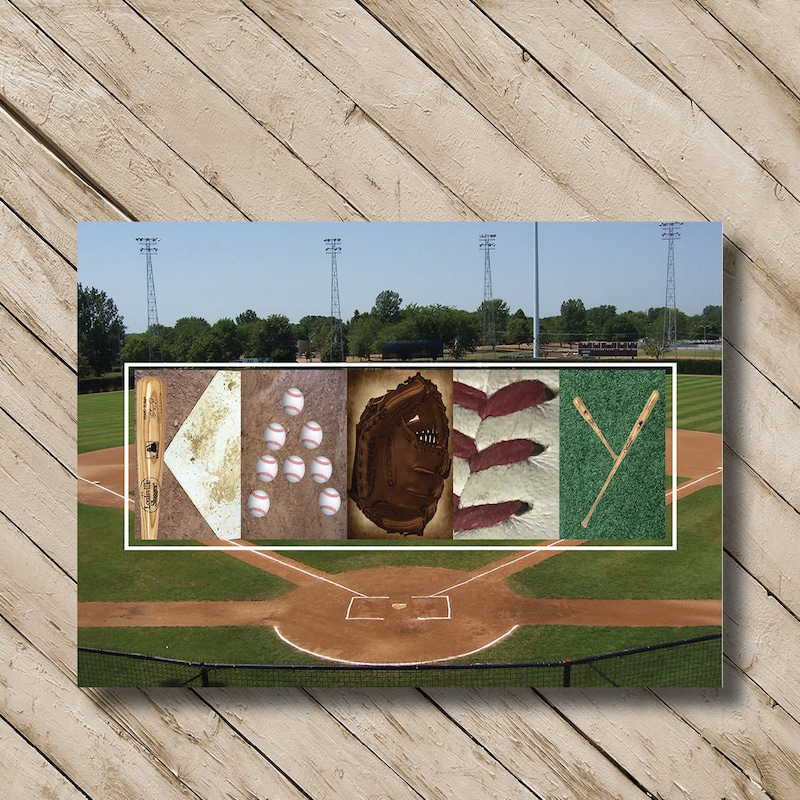 Baseball Name Sign - Etsy