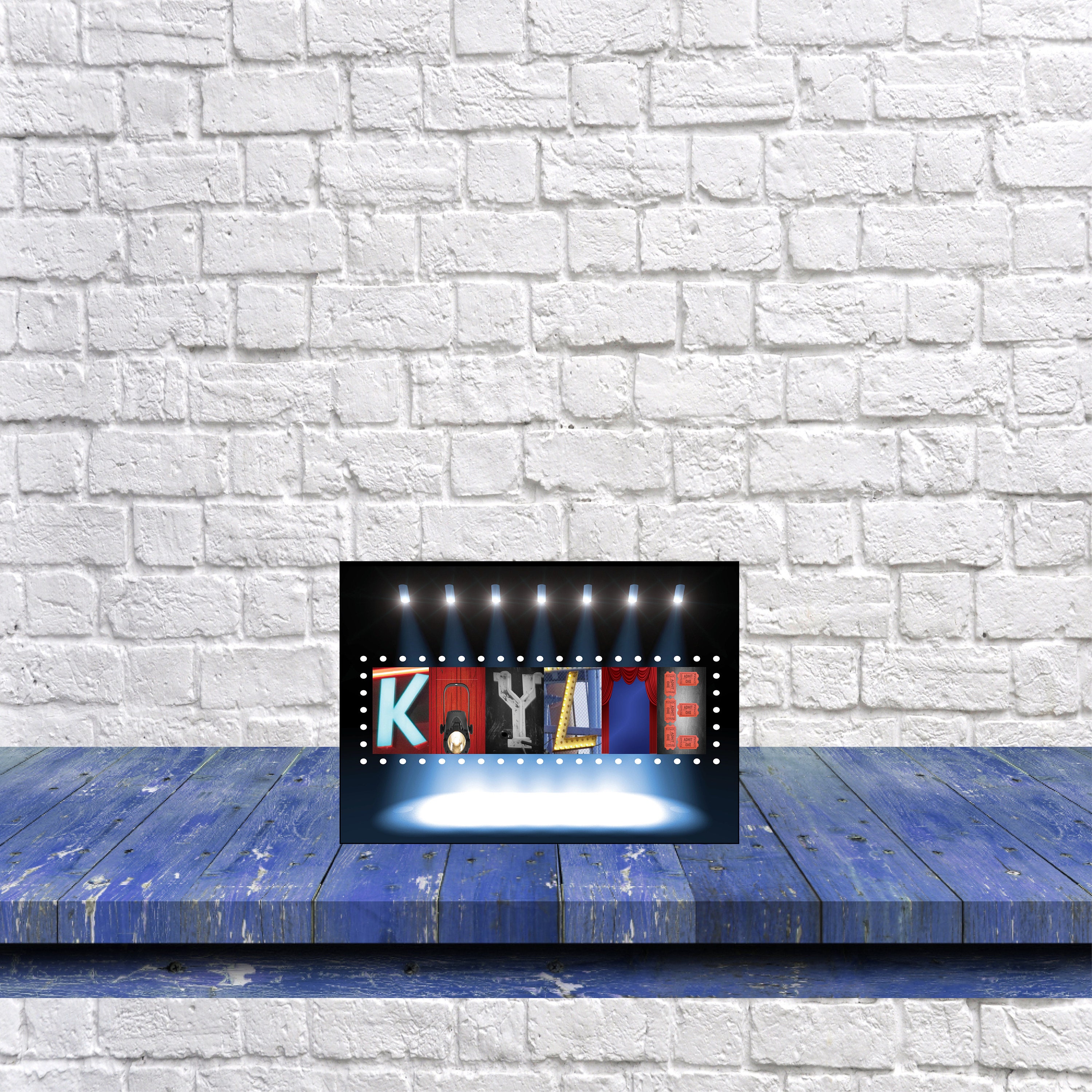 Theater Name Sign Drama Club Gift Stage Crew Gift Actress | Etsy