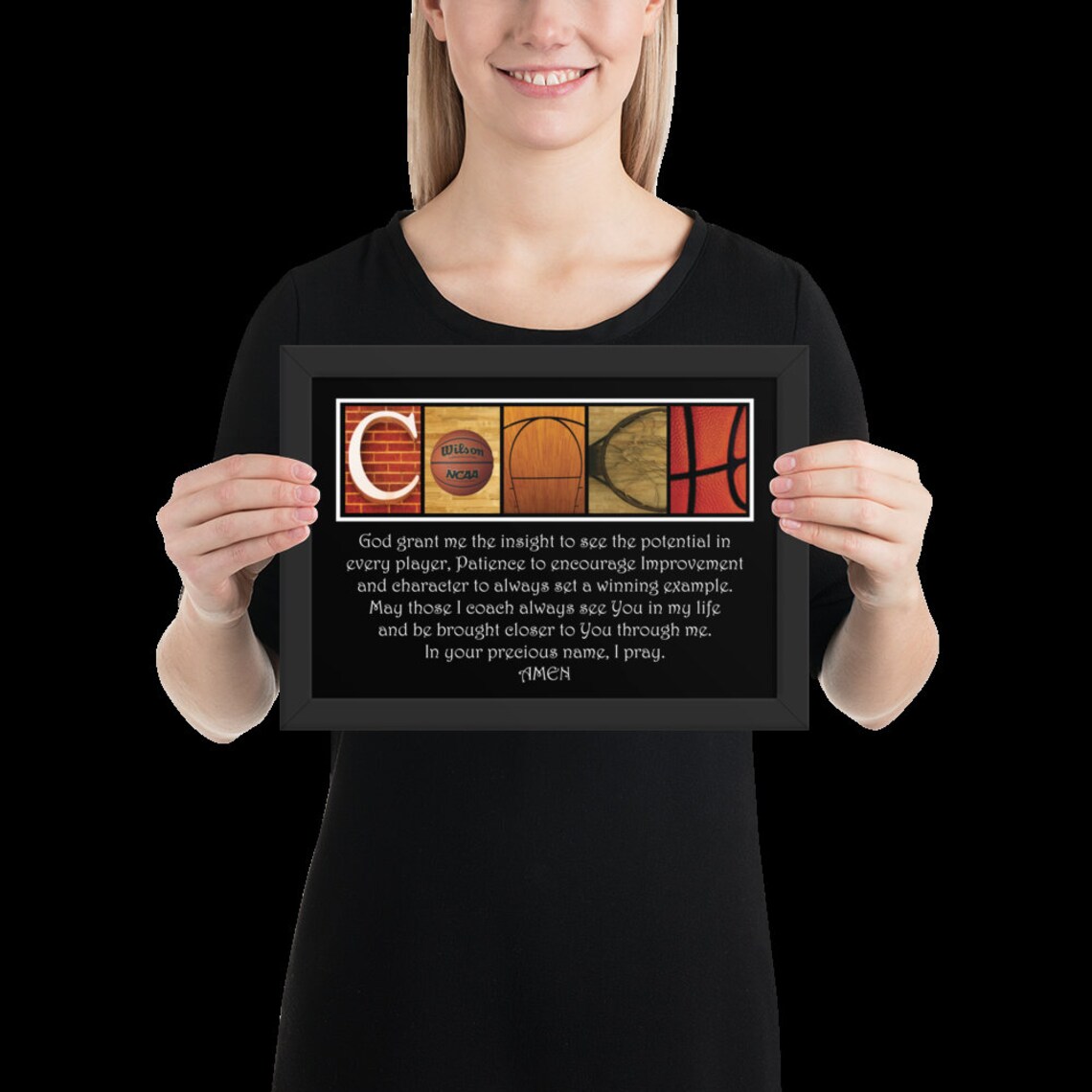 Coaches Prayer Basketball Coach Gift Coach Appreciation - Etsy