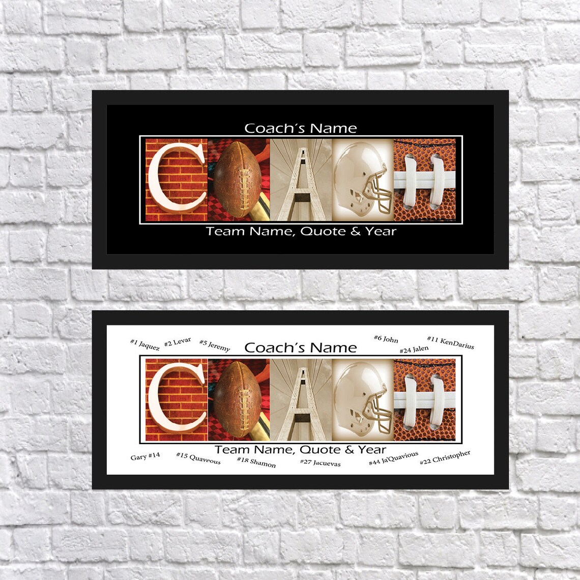 Football Coach Team Gift Football Team Signature Football - Etsy