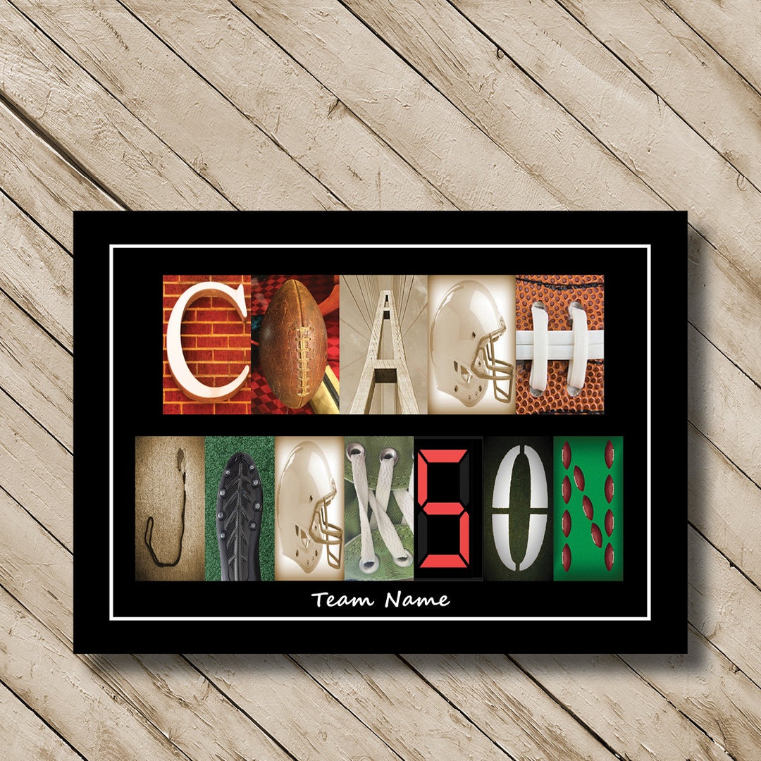 Personalized Coach Gift, Football Coach Team Gift, Football Gift Coach ...