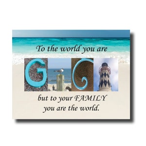 Gigi Sign Alphabet Art Word Name Best Grandma Gift Letter - Etsy