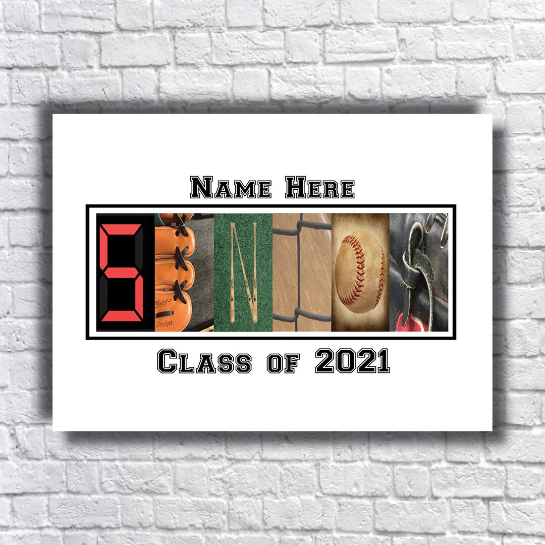 Senior 2024 Baseball, Personalized, Graduation Gifts, Team Players ...