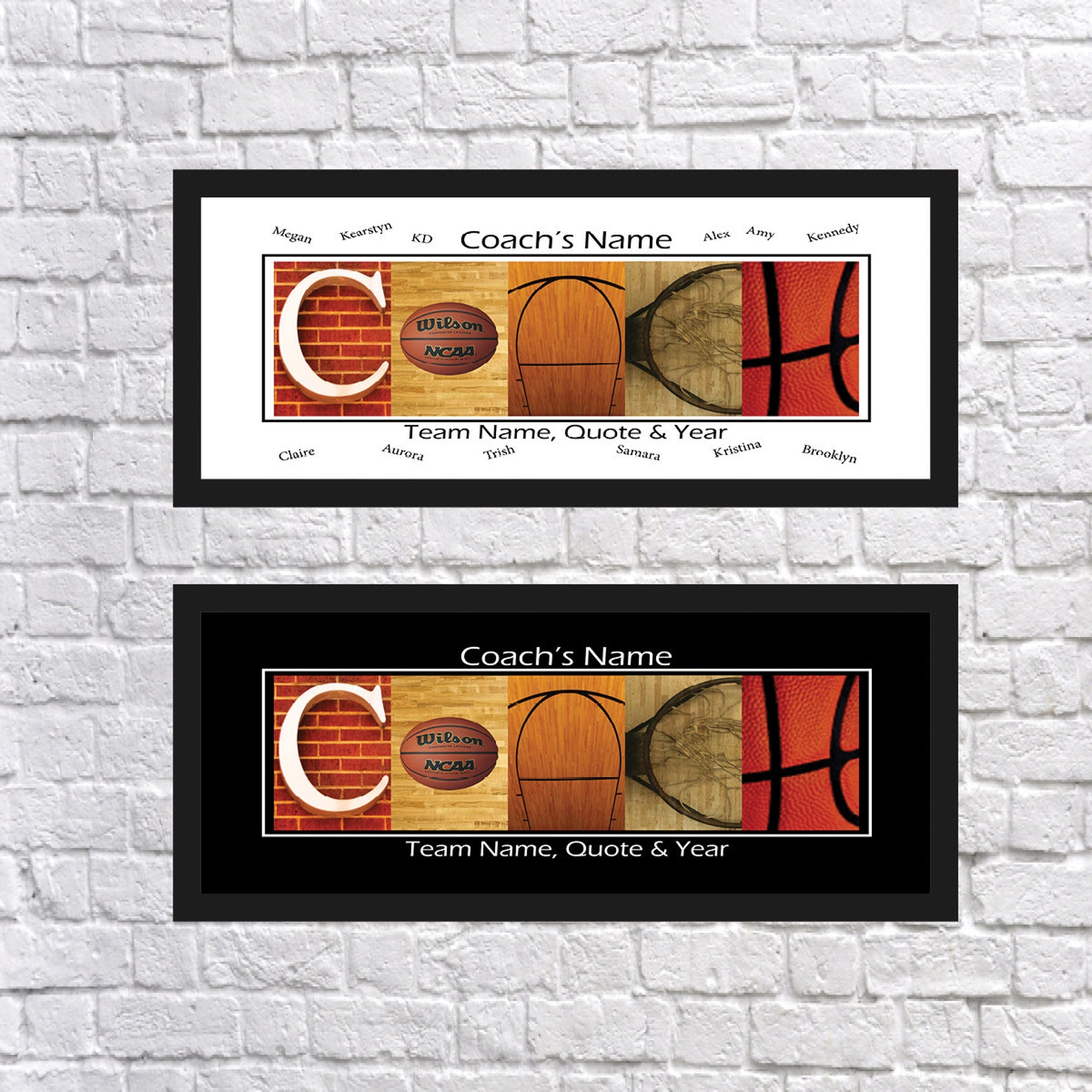 Basketball Coach Team Signature Print Basketball Coach Team - Etsy