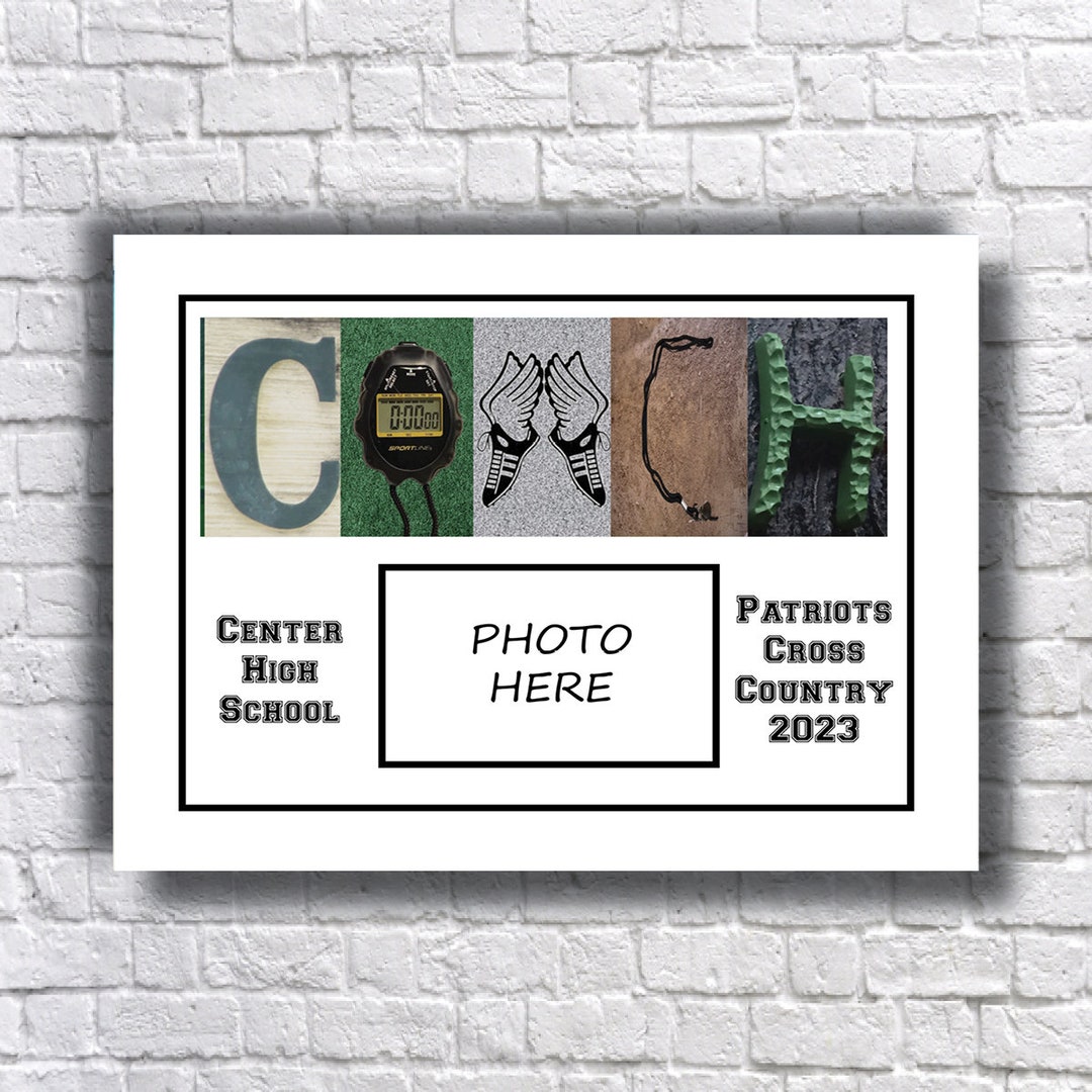 Cross Country Thank You Gift, Cross Coach Thank You Gift, Cross Country ...