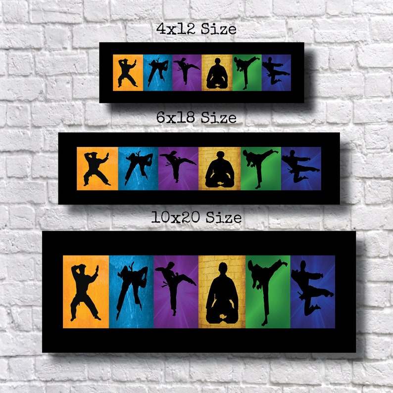 Karate Alphabet Letter Art Martial Arts Word Names Girl - Etsy