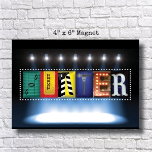 Broadway Musical Art, Musical Theater Gift, Gift for Music Lover ...