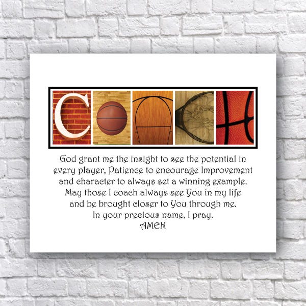 Basketball Prayer - Etsy