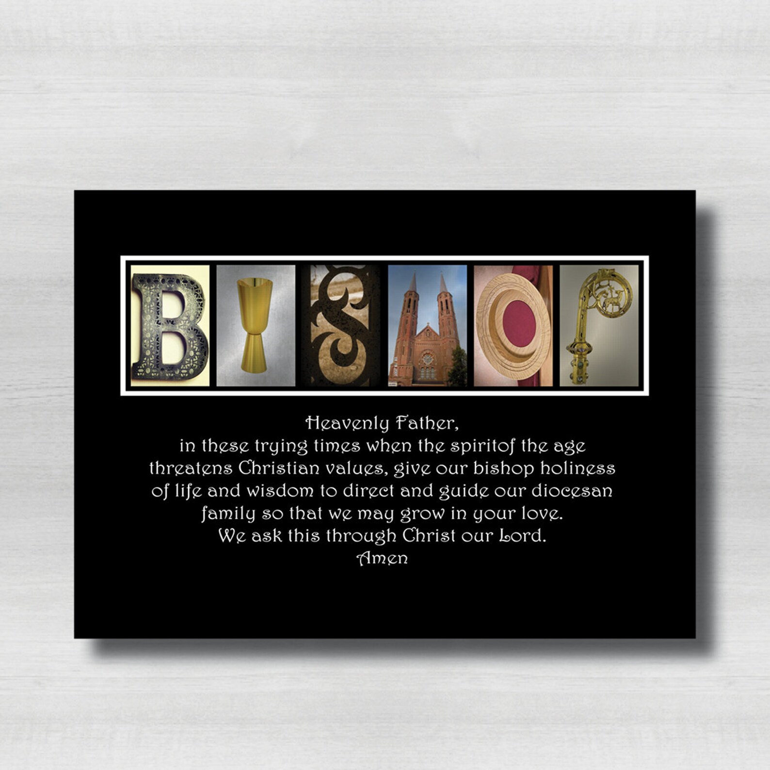Bishop Prayer Gift Catholic Priest Gifts Gift for Bishop - Etsy