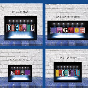 Theater Name Sign, Drama Club Gift, Stage Crew Gift, Vegas Sign ...